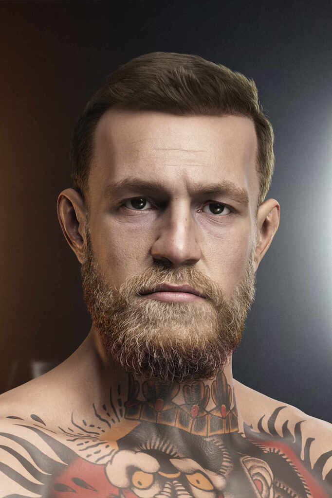 Portrait of Conor McGregor - ZBrushCentral