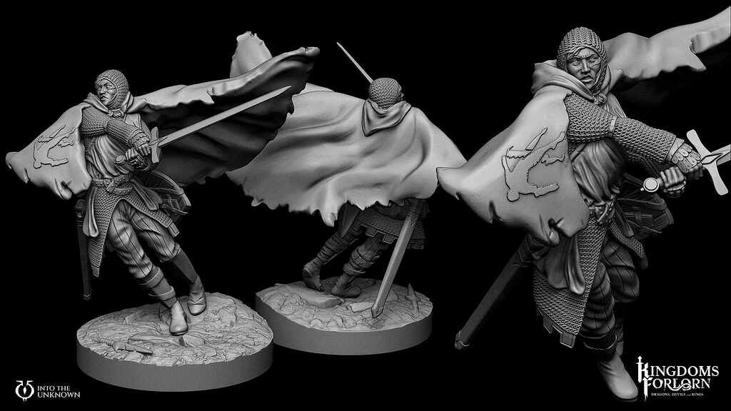 Kingdoms Forlorn miniatures - ZBrushCentral