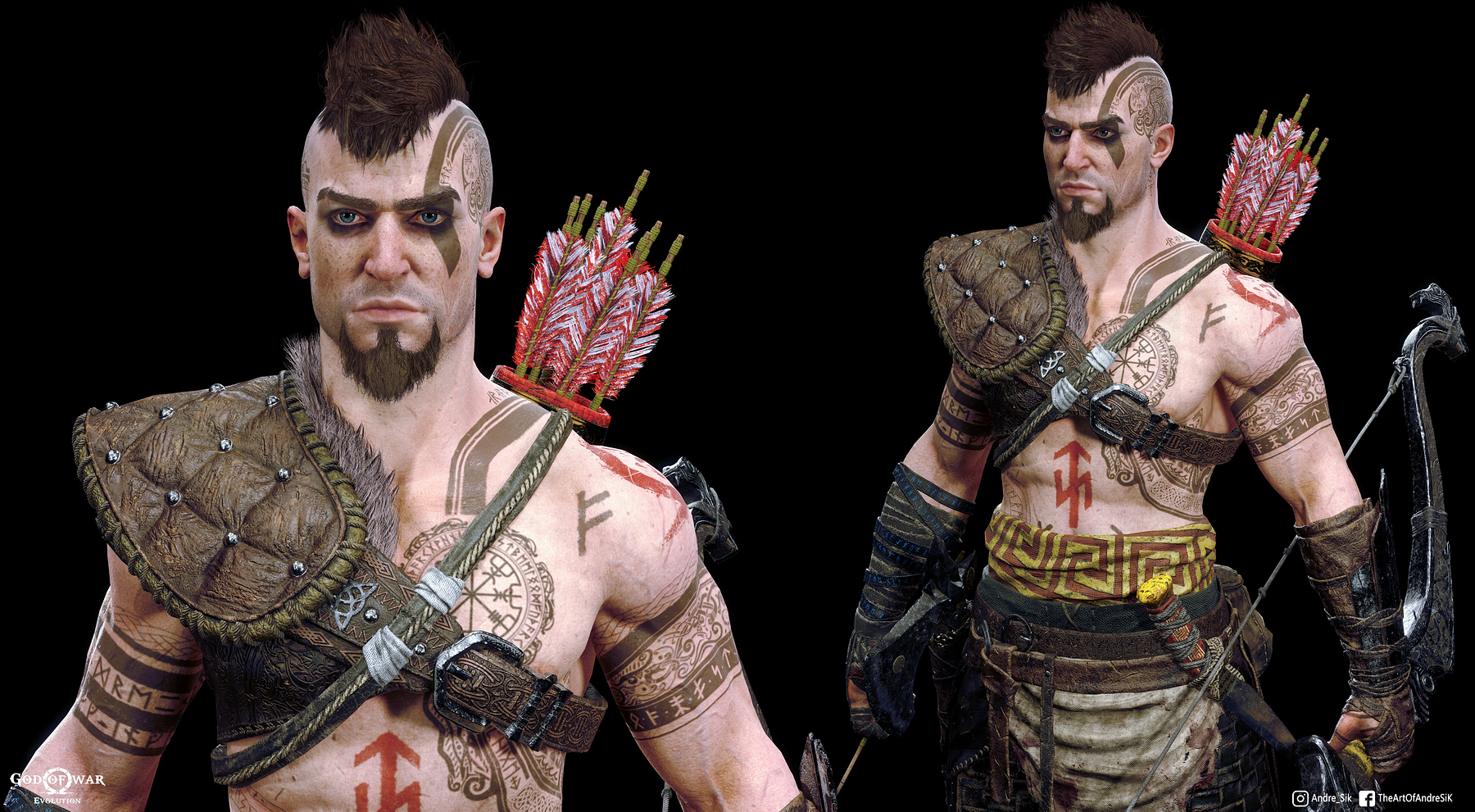 God Of War Evolution - Atreus fanart - ZBrushCentral