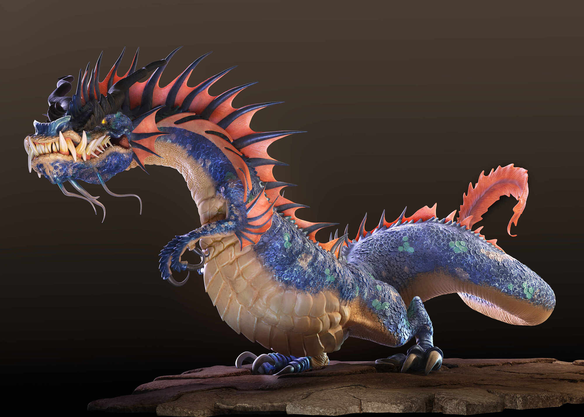 Canglong Dragon - ZBrushCentral