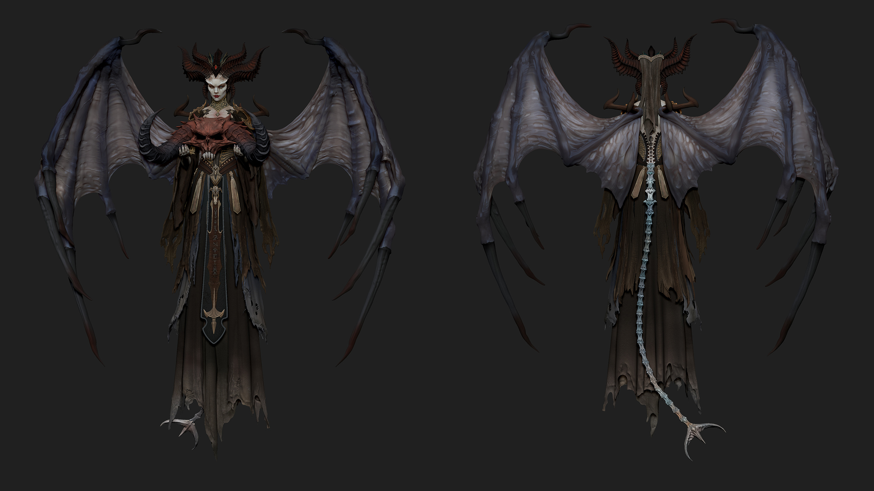 Fan Art of Lilith from Diablo IV - ZBrushCentral