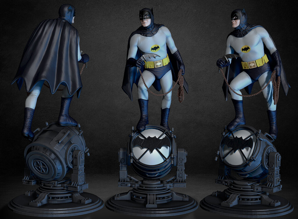 Batman of the 1970s - ZBrushCentral