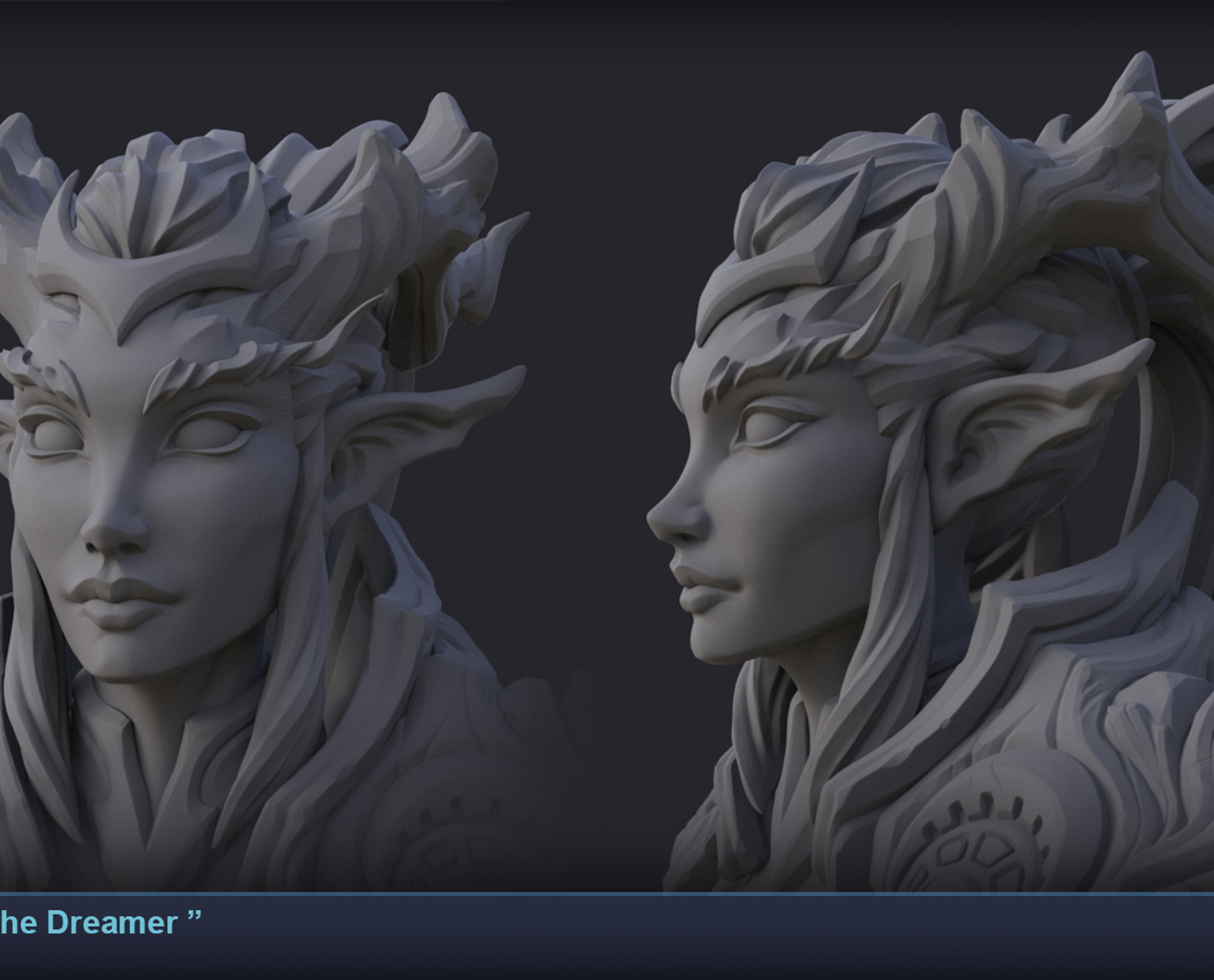Fan Art World of Warcraft YSERA - ZBrushCentral