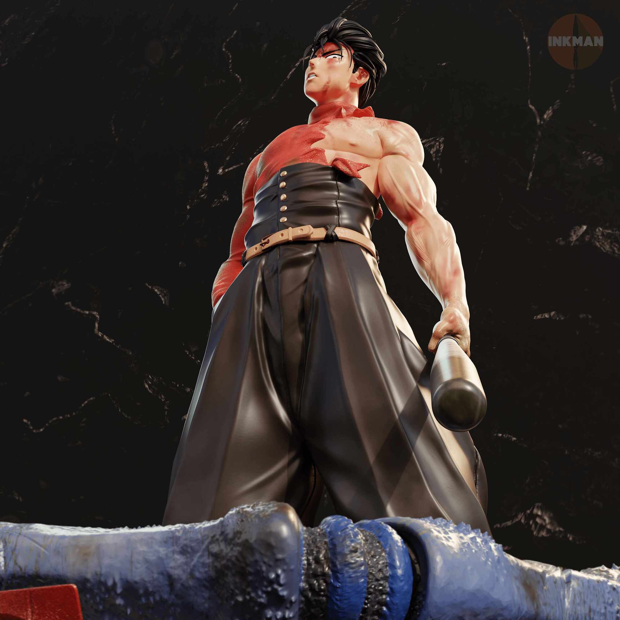 Metal Bat - One Punch Man - ZBrushCentral
