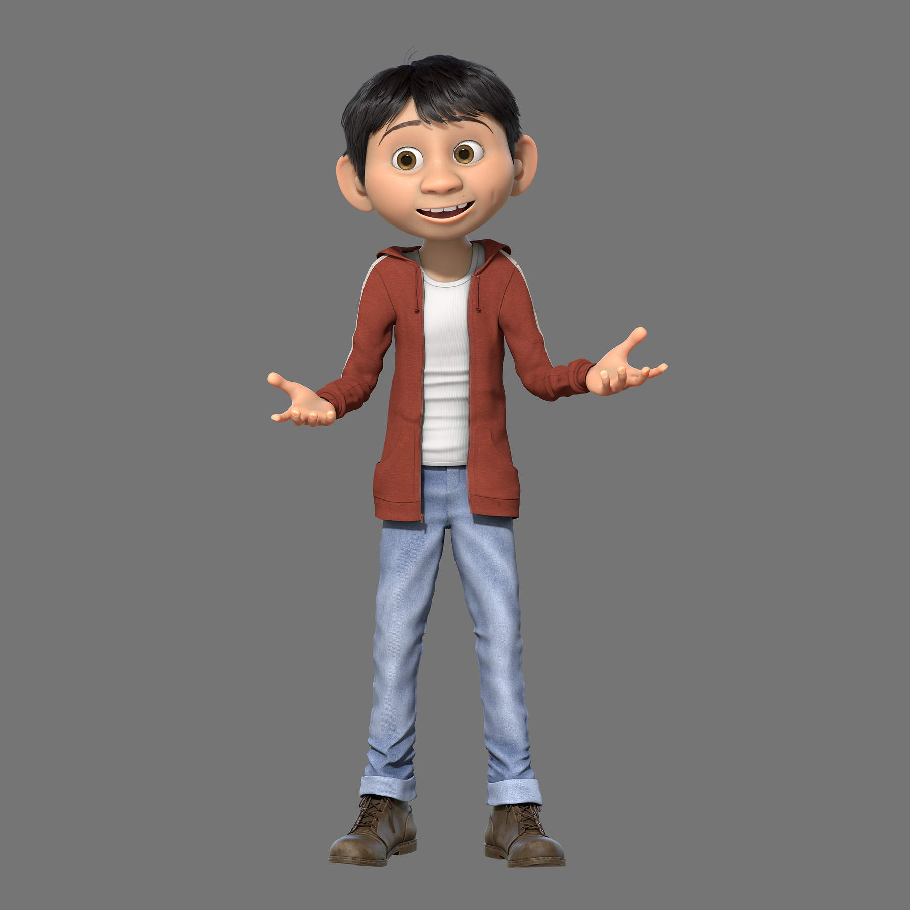 Miguel (Pixar character from the movie COCO) - ZBrushCentral
