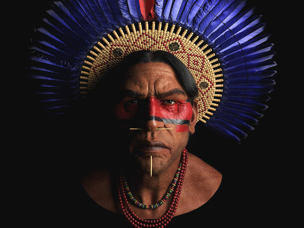 Indio Tupã - ZBrushCentral