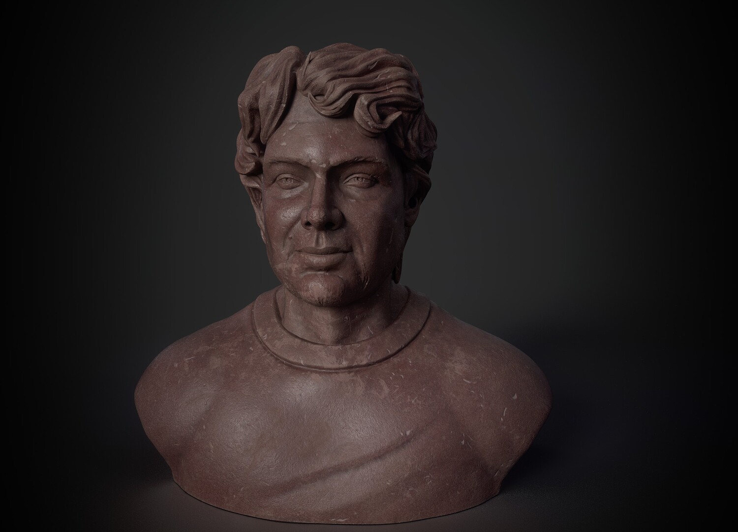 Head_bust_statue - ZBrushCentral