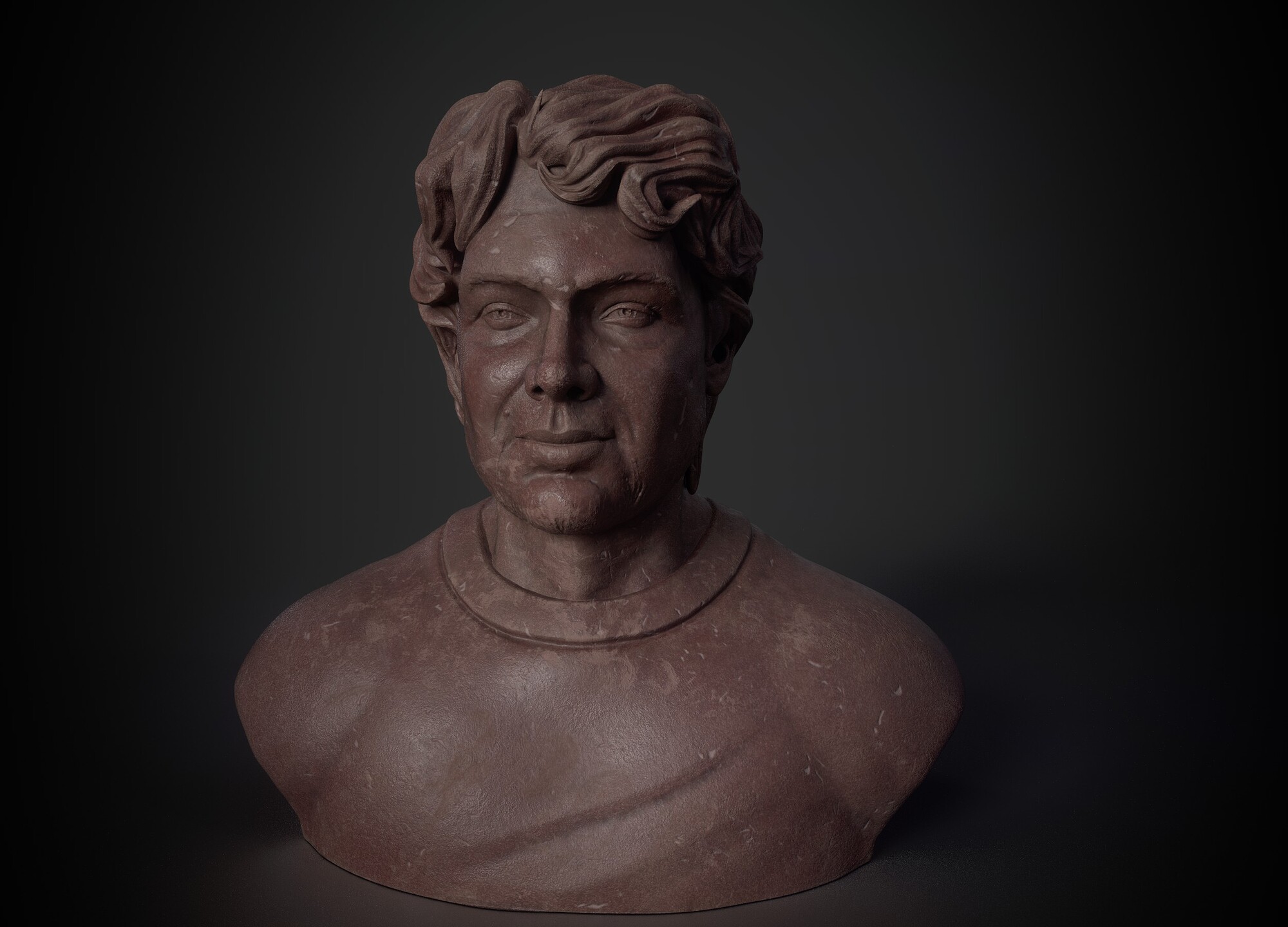 Head_bust_statue - ZBrushCentral