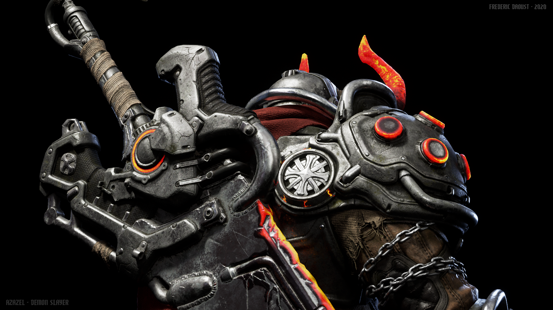 Azazel:Demon Slayer - Real-time Character/Design UE4 - ZBrushCentral