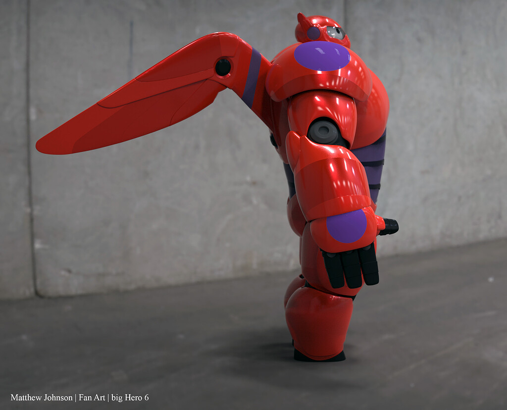Big Hero 6 Fan art - ZBrushCentral