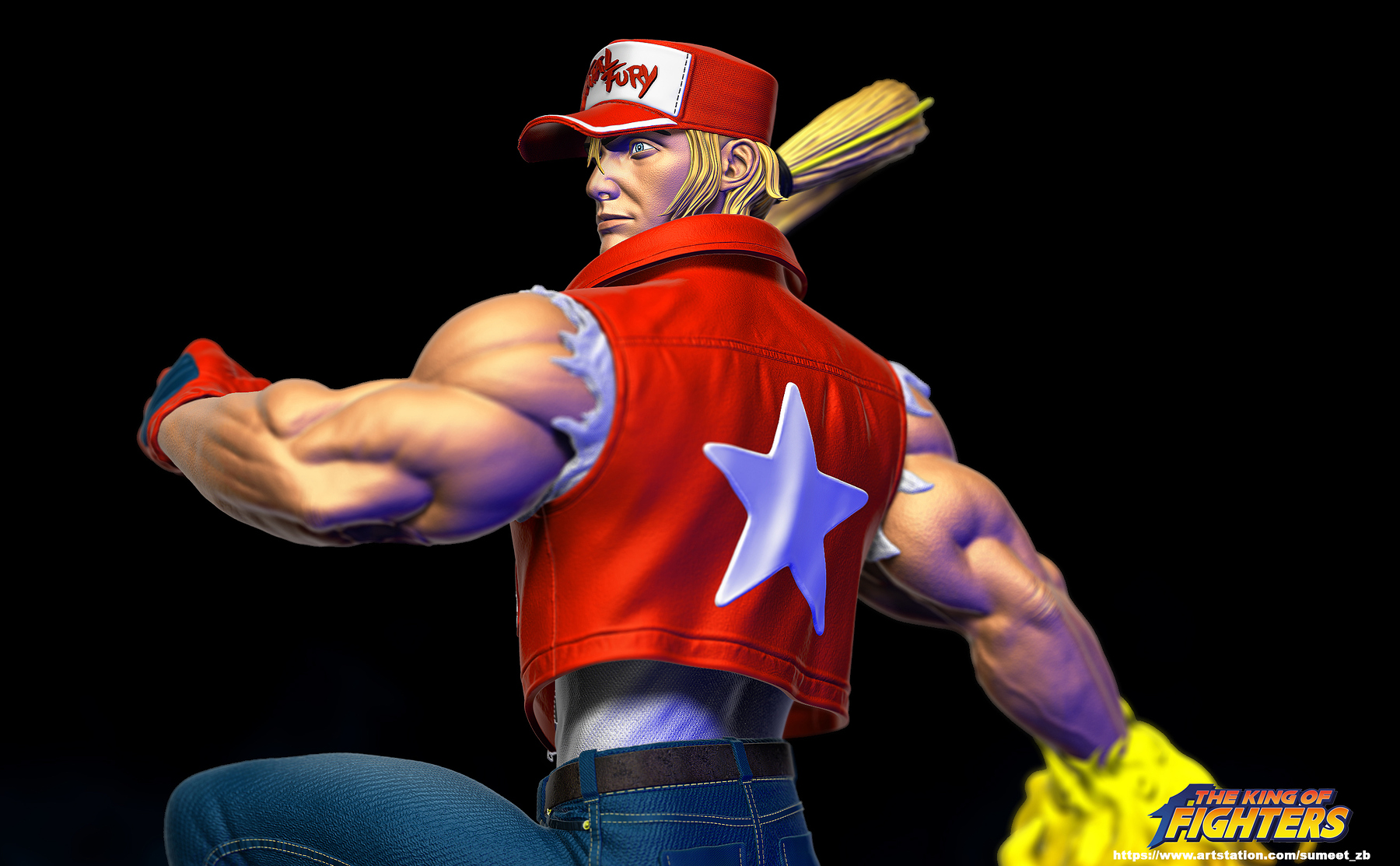 Terry Bogard - Fan Art work - ZBrushCentral