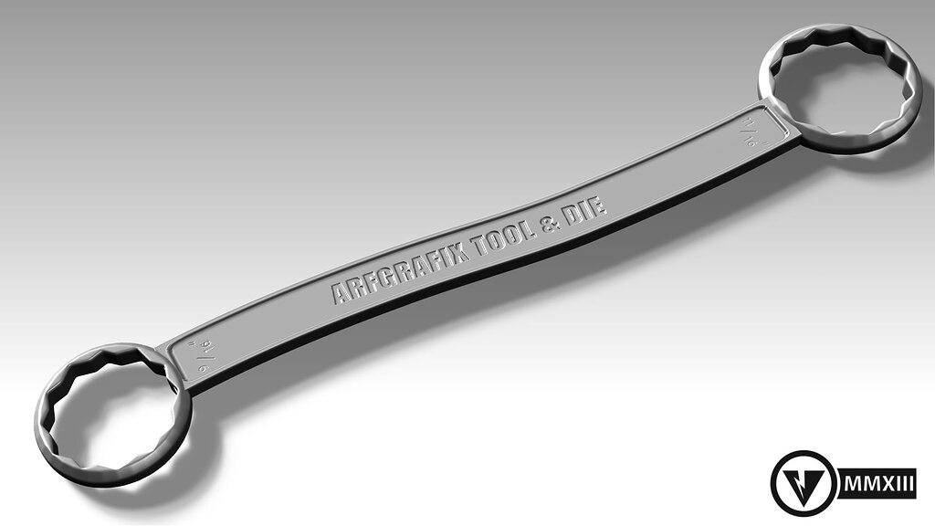 Double Box-End Wrench - ZBrushCentral