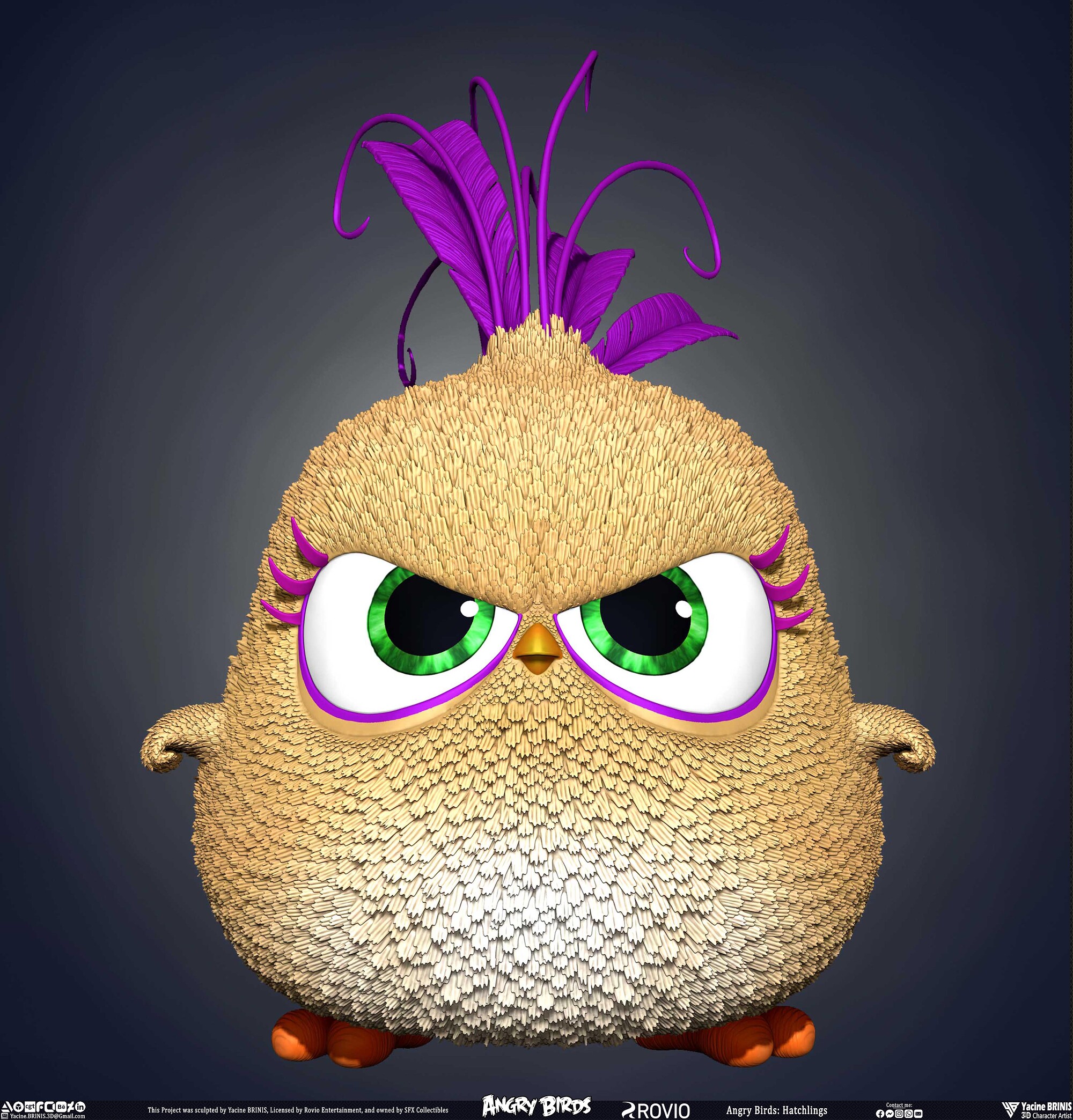 Angry Birds Movie - ZBrushCentral