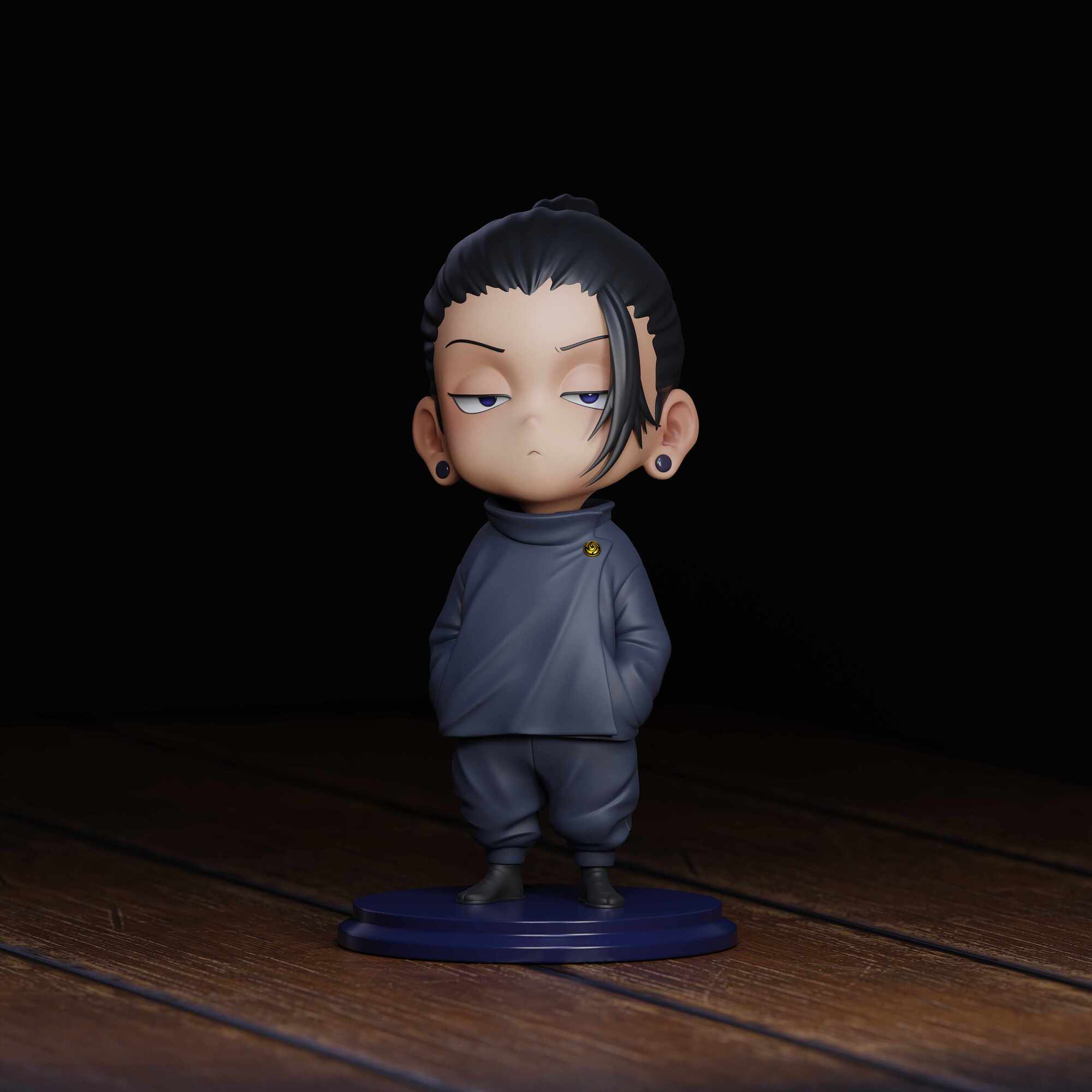 Suguru Geto chibi version - ZBrushCentral