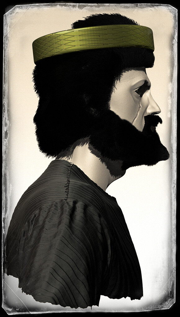 Deioces or Dia-oku 3d Model مدل سه بعدی پادشاه دیاکو - ZBrushCentral