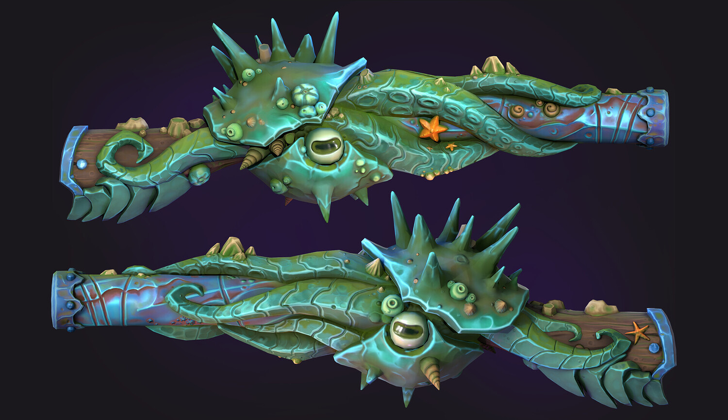 Weapons: Rifles (Fanart Wayfinder) - ZBrushCentral