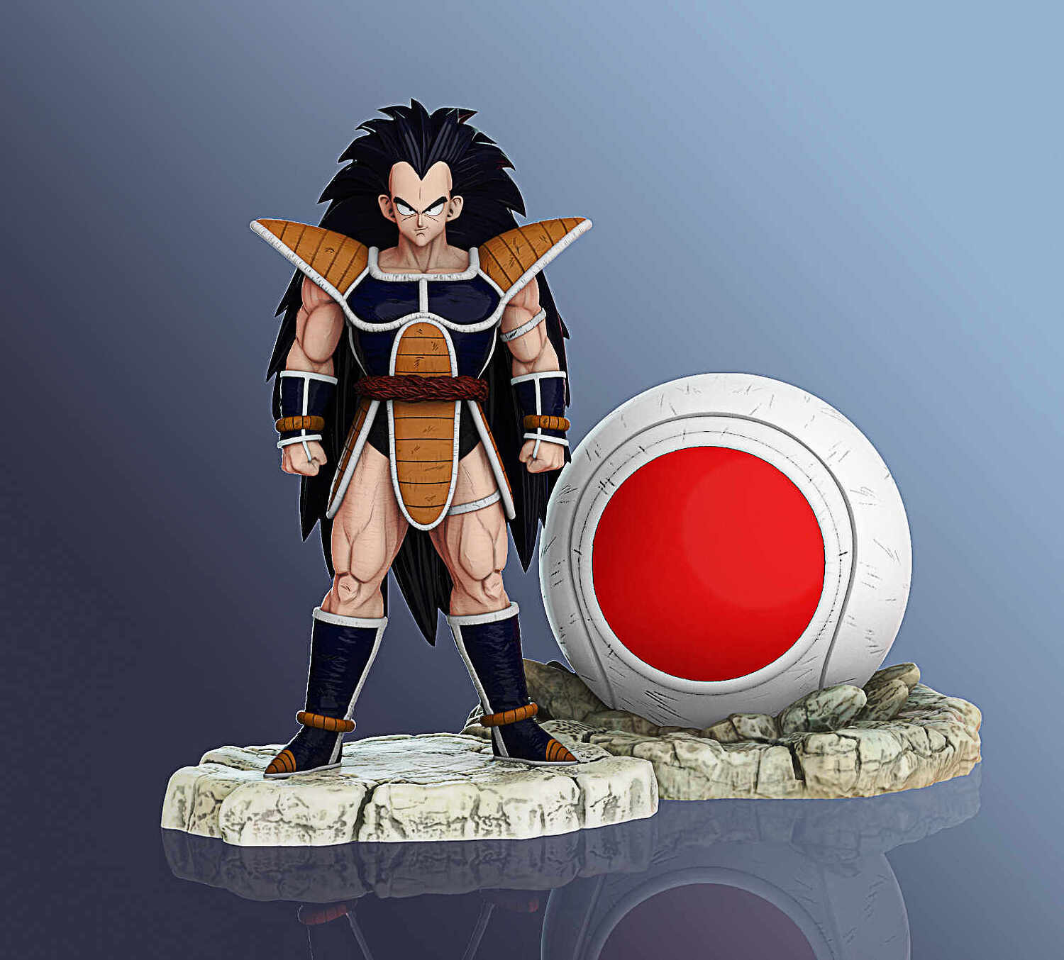 Raditz DBZ - ZBrushCentral