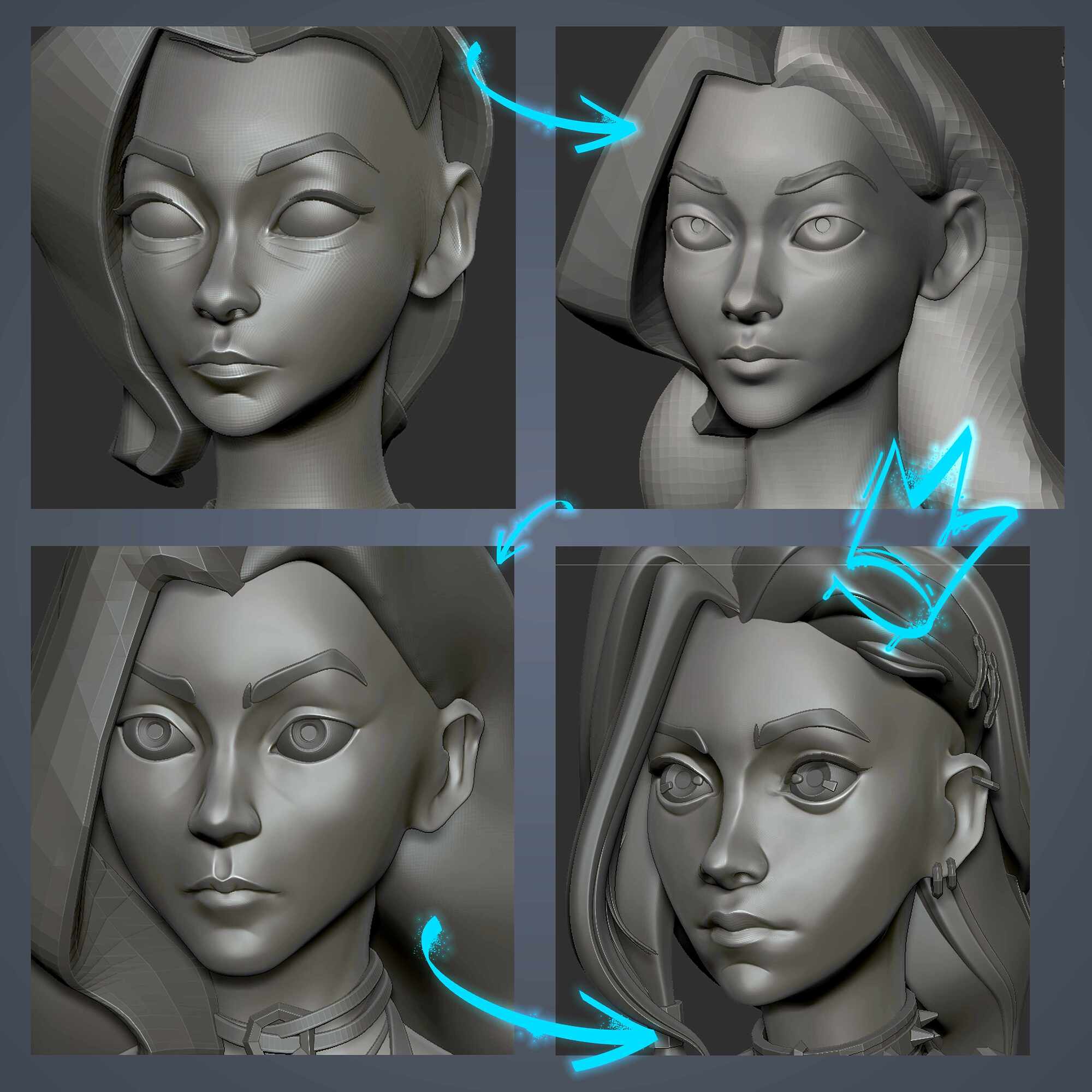 Punk Jinx (work in progress) - ZBrushCentral