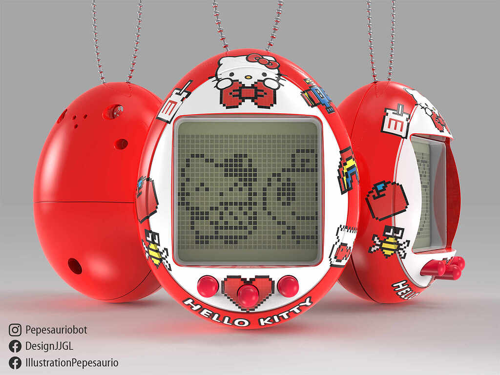 Tamagotchi design - ZBrushCentral