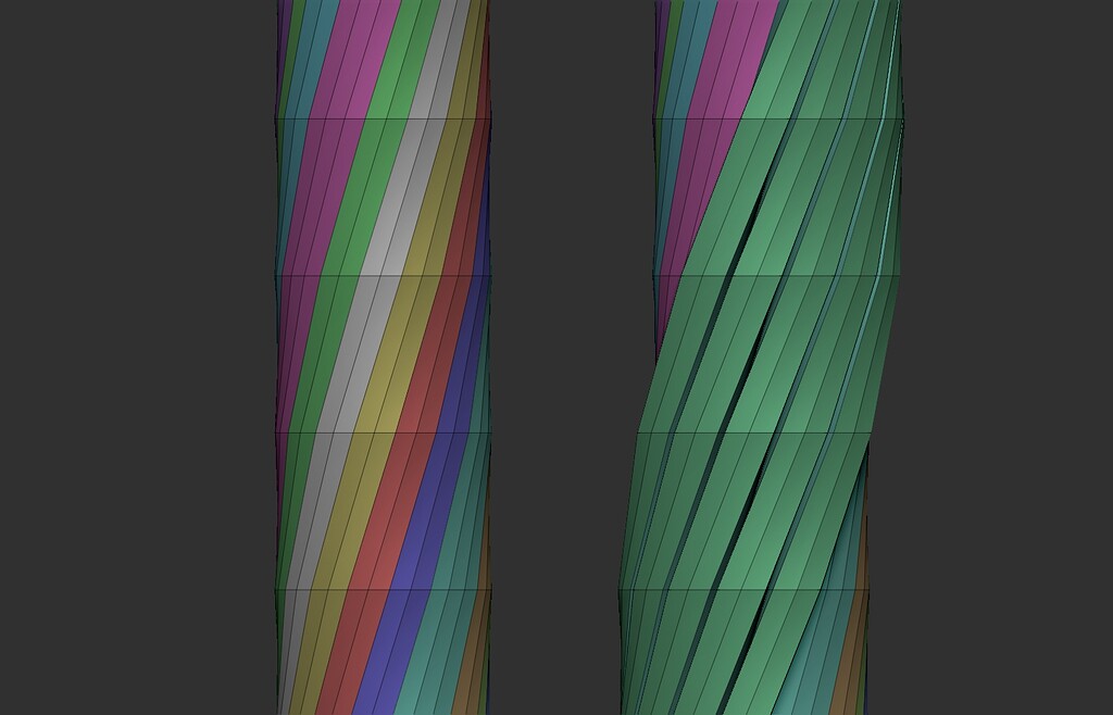 QMesh and Polygroups - ZBrushCentral