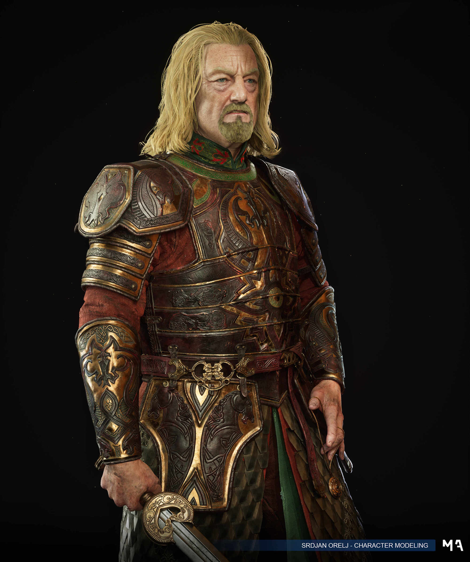 Theoden King of Rohan - ZBrushCentral