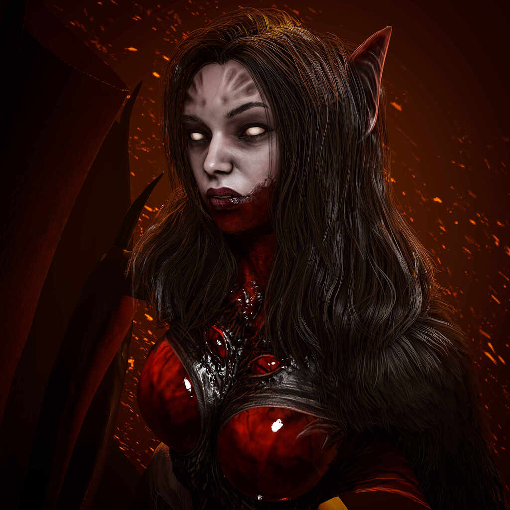 Fierra the Vampire - ZBrushCentral