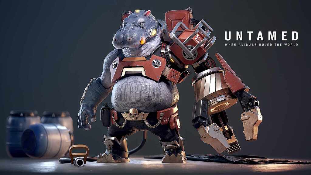 UNTAMED: artstation challenge - ZBrushCentral