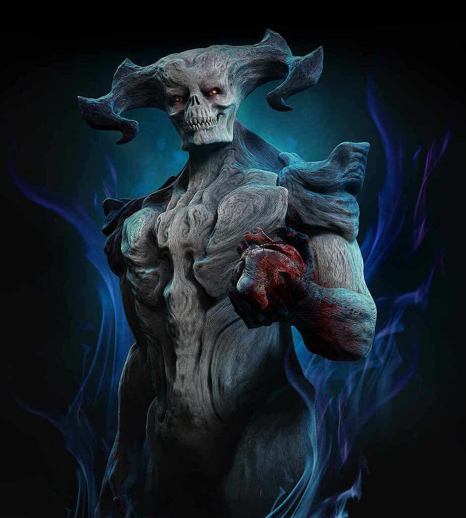 Diraug´ thla, a hungry Ghoul - ZBrushCentral