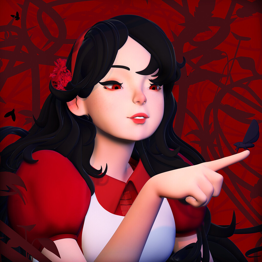 Dark Alice Fireflies - ZBrushCentral