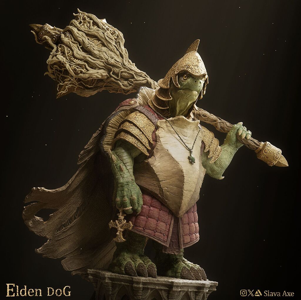 Elden Dog - ZBrushCentral