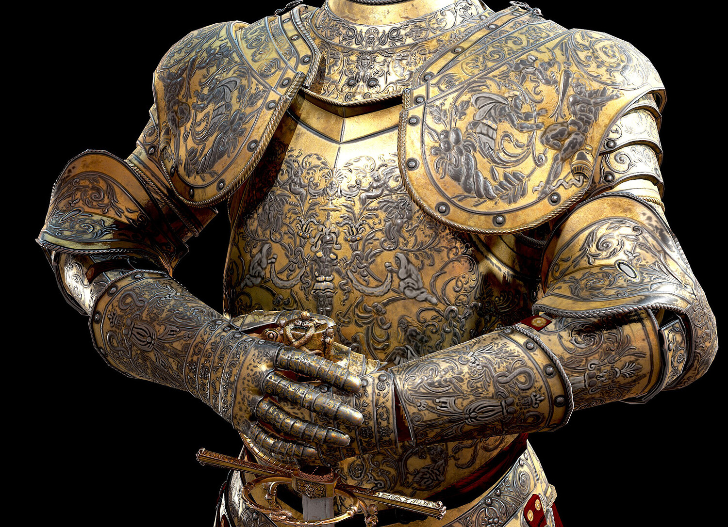 Armor of Henry II, King of France - Étienne Delaunef - ZBrushCentral