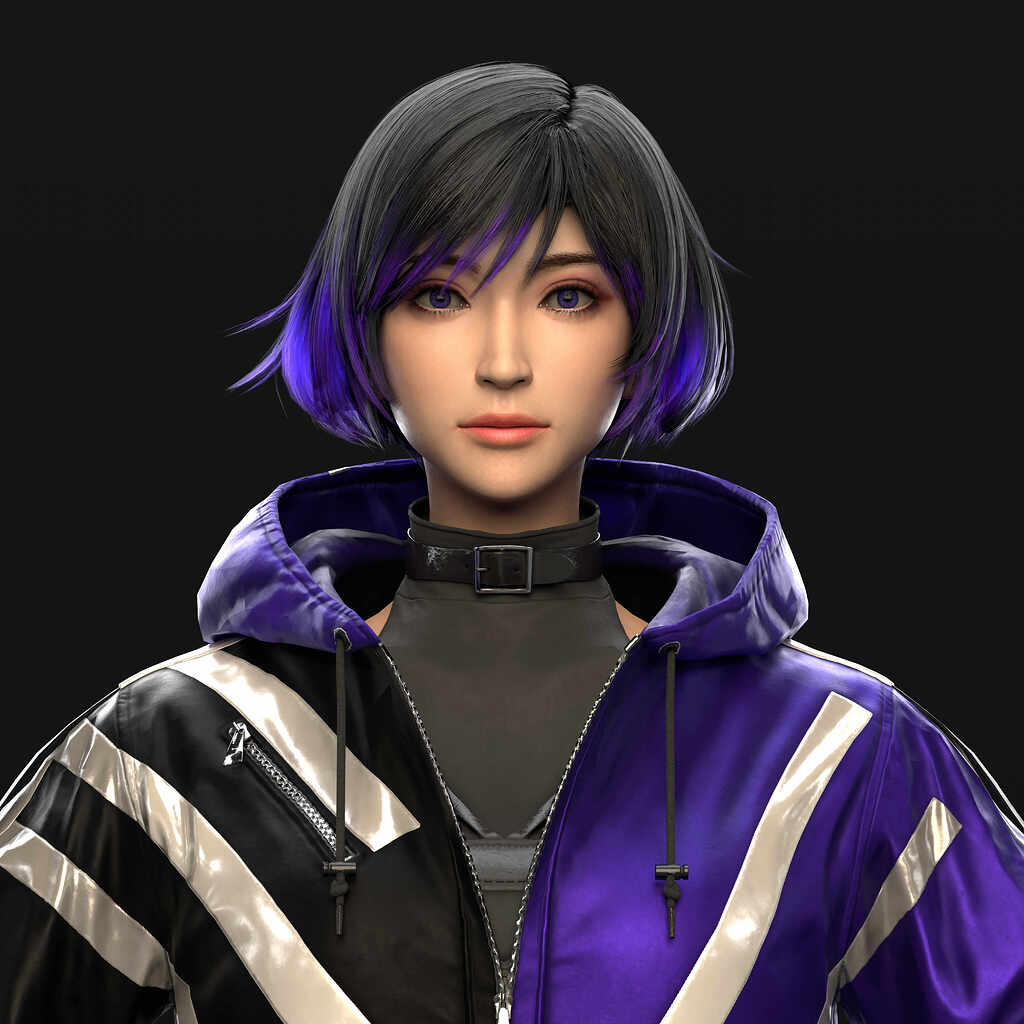 Reina Mishima (FANART) - ZBrushCentral