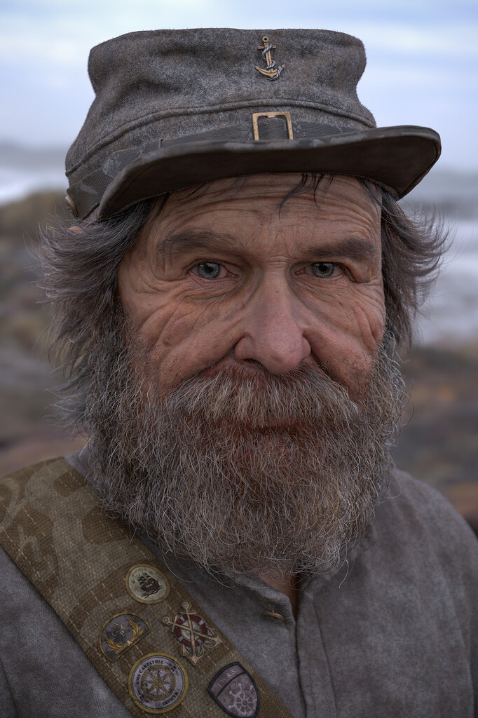 Old Sailor - ZBrushCentral