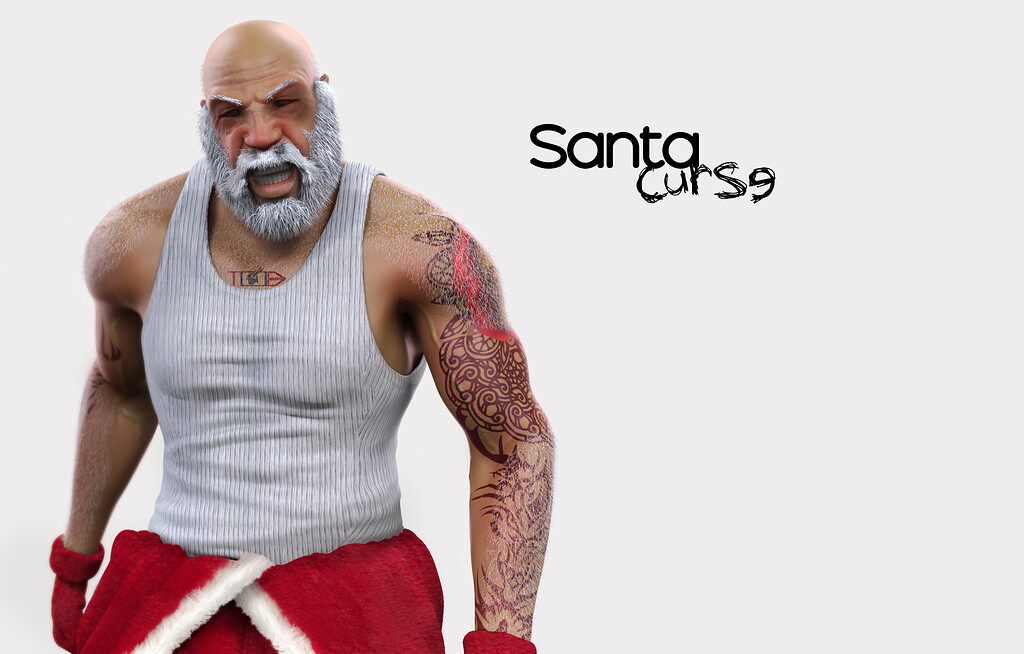 Santa Curse - ZBrushCentral