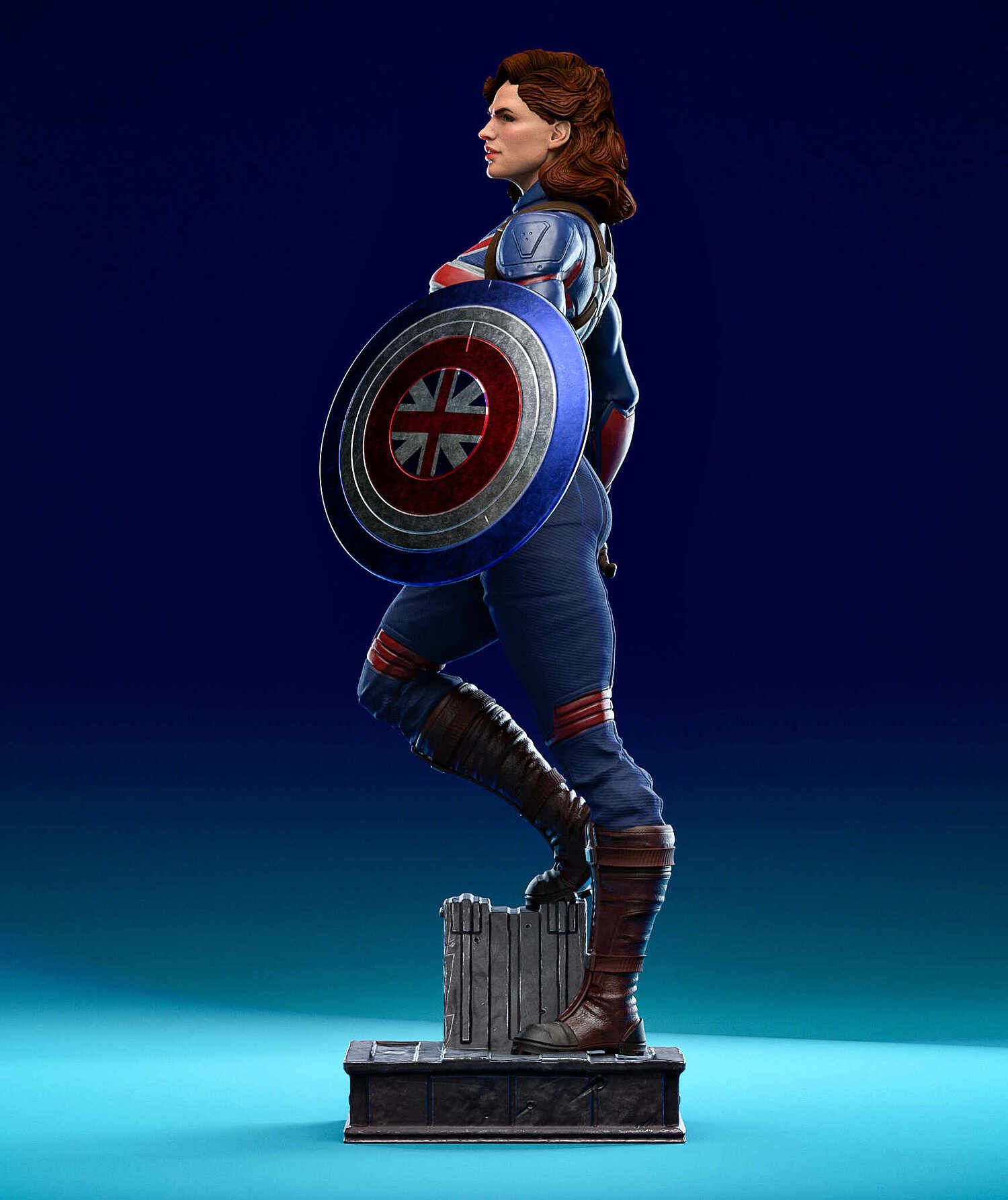 Captain carter - Fanart - ZBrushCentral