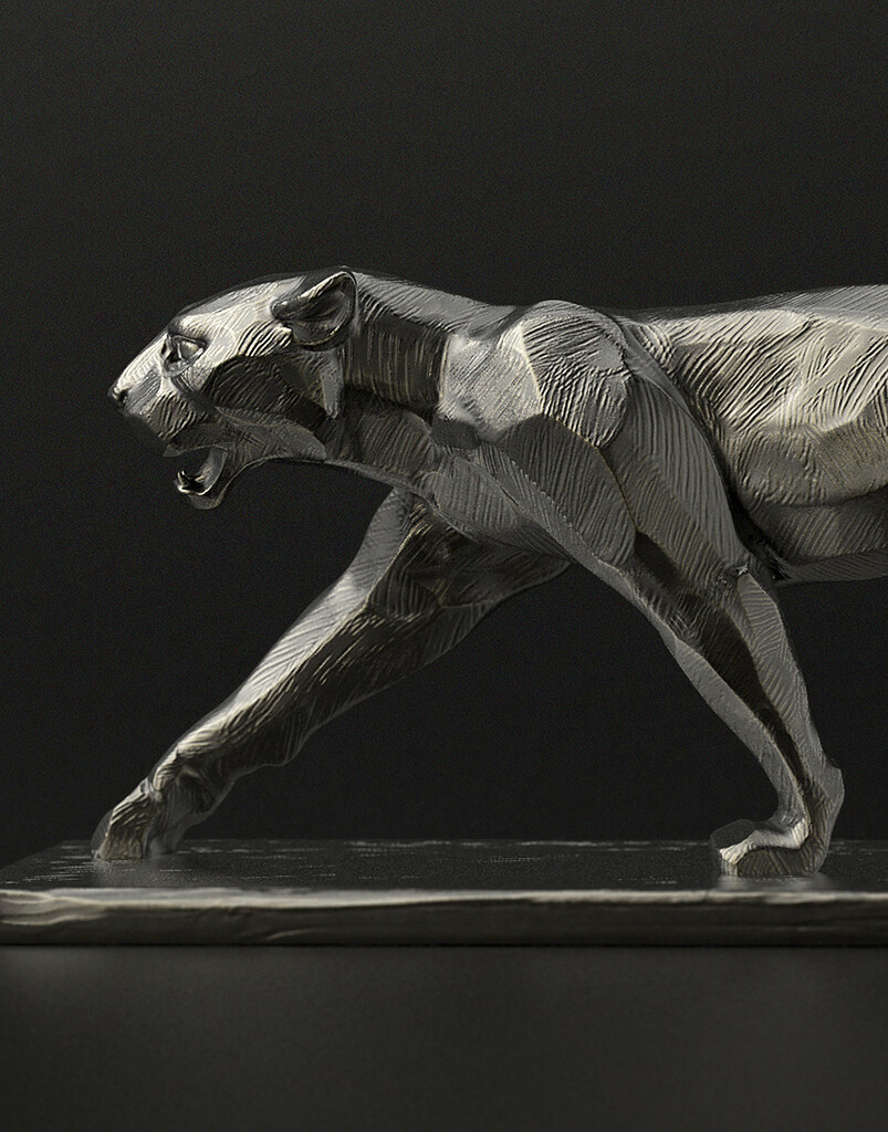 Thick Skin Panther - ZBrushCentral