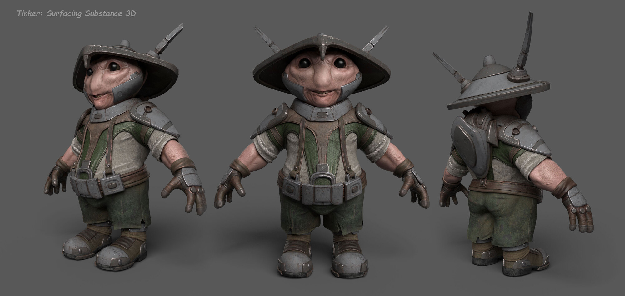 "Tinker" Surfacing study - ZBrushCentral