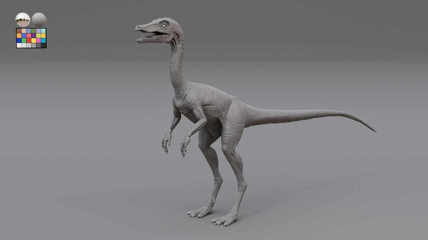 Compsognathus - ZBrushCentral
