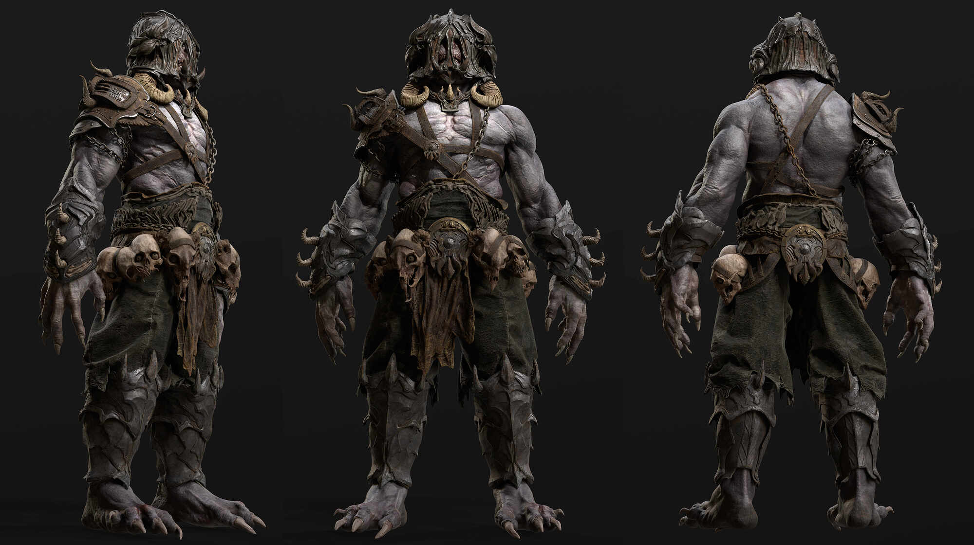 Warrior Monster - ZBrushCentral