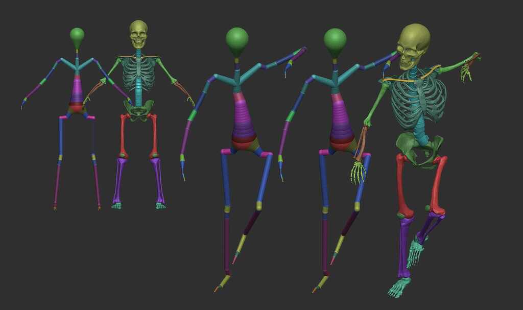 How to Pose Skeleton without bone distortions - ZBrushCentral