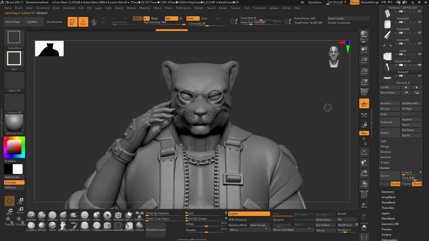Money Leopard - ZBrushCentral