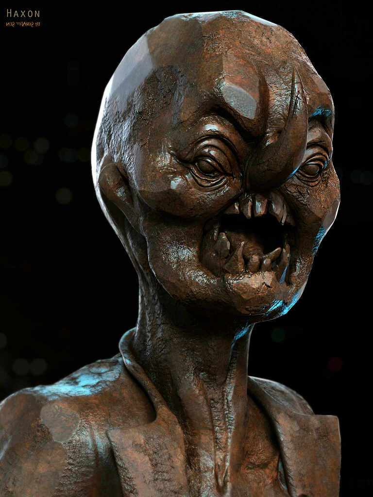 Haxon - Concept Creature - Digital Sculpture by Surajit Sen - ZBrushCentral