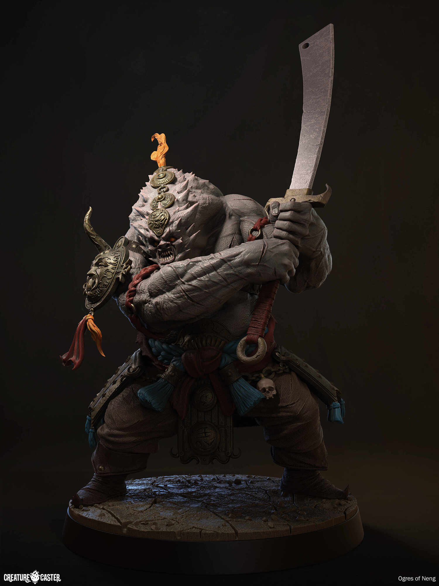 Ogres of Neng ( Creature Caster - Miniature) - ZBrushCentral