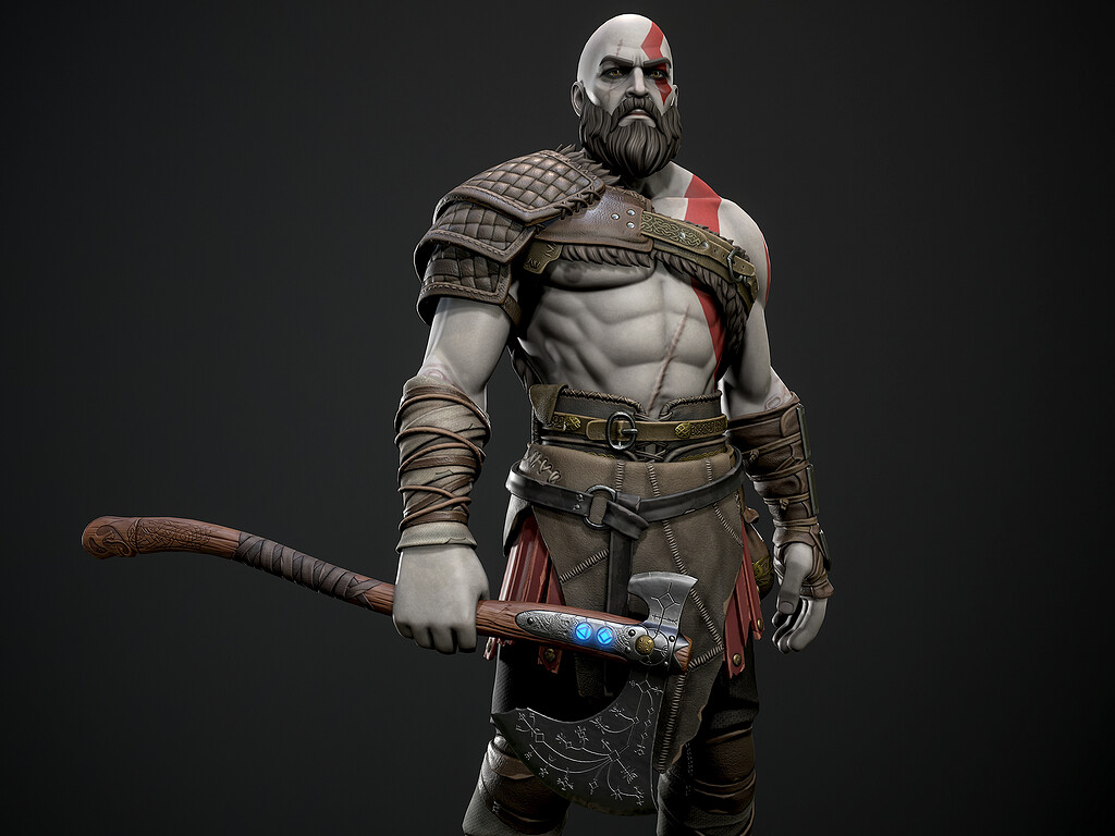 Kratos - ZBrushCentral