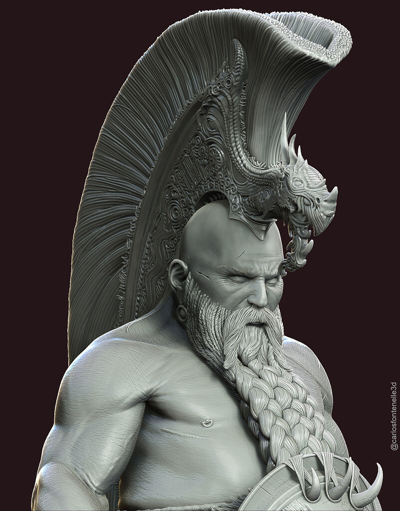 Dwarf Slayer - ZBrushCentral