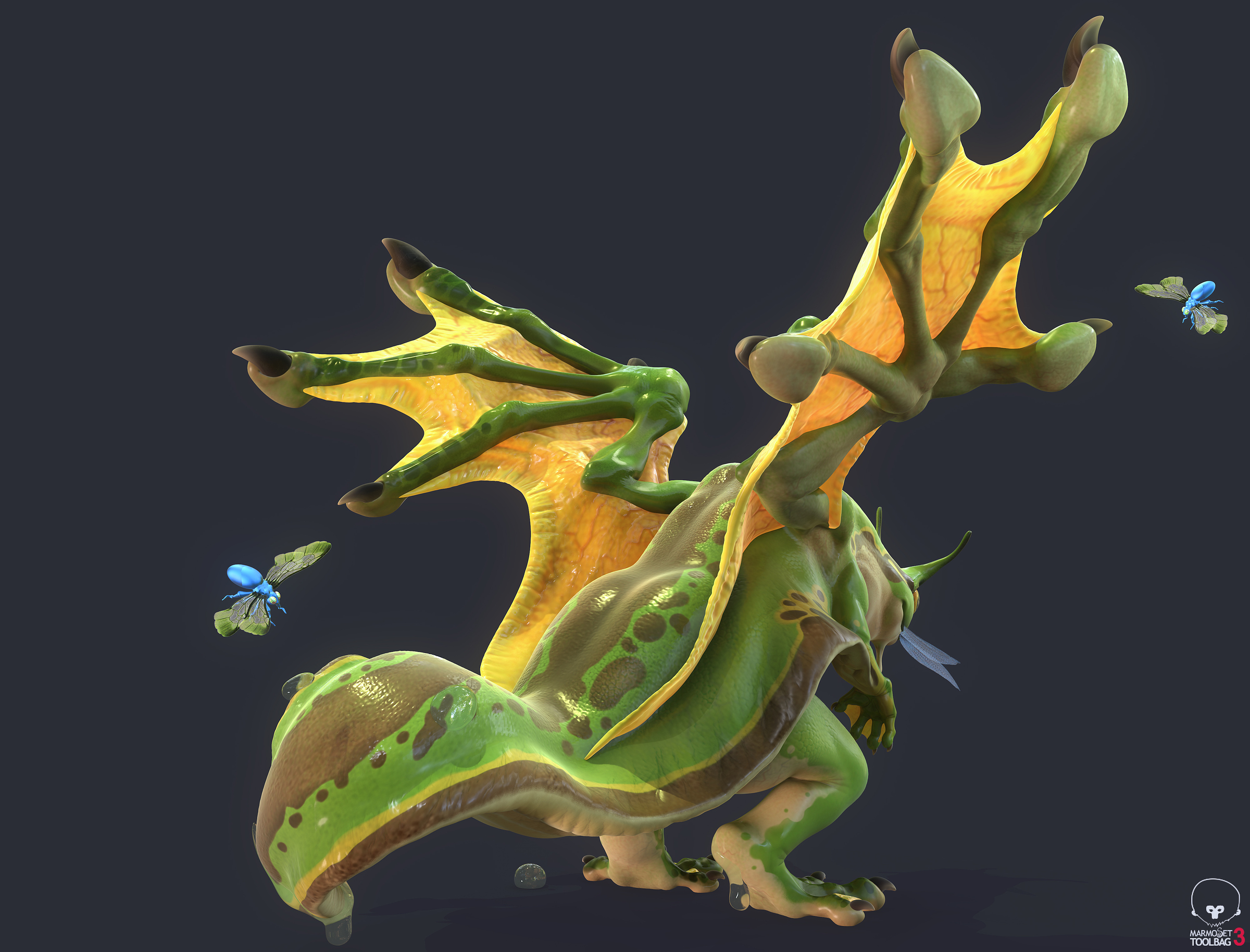 Frog-Slug-Dragon - ZBrushCentral