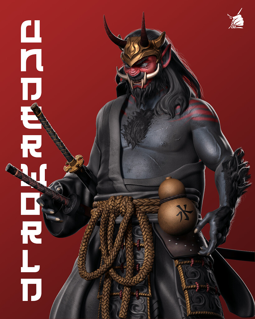 Red Samurai - ZBrushCentral