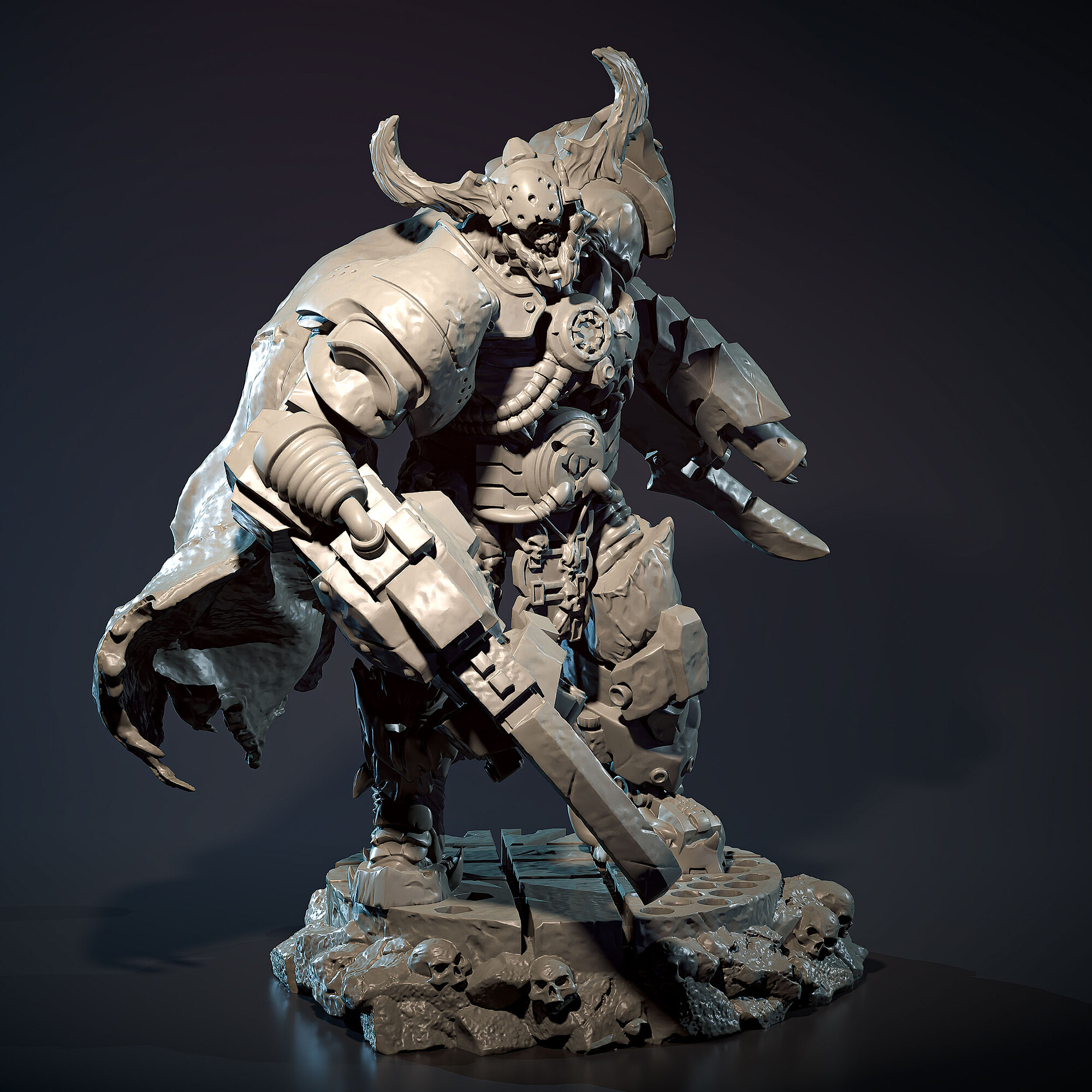 SciFi Demonstar the reckoning - ZBrushCentral