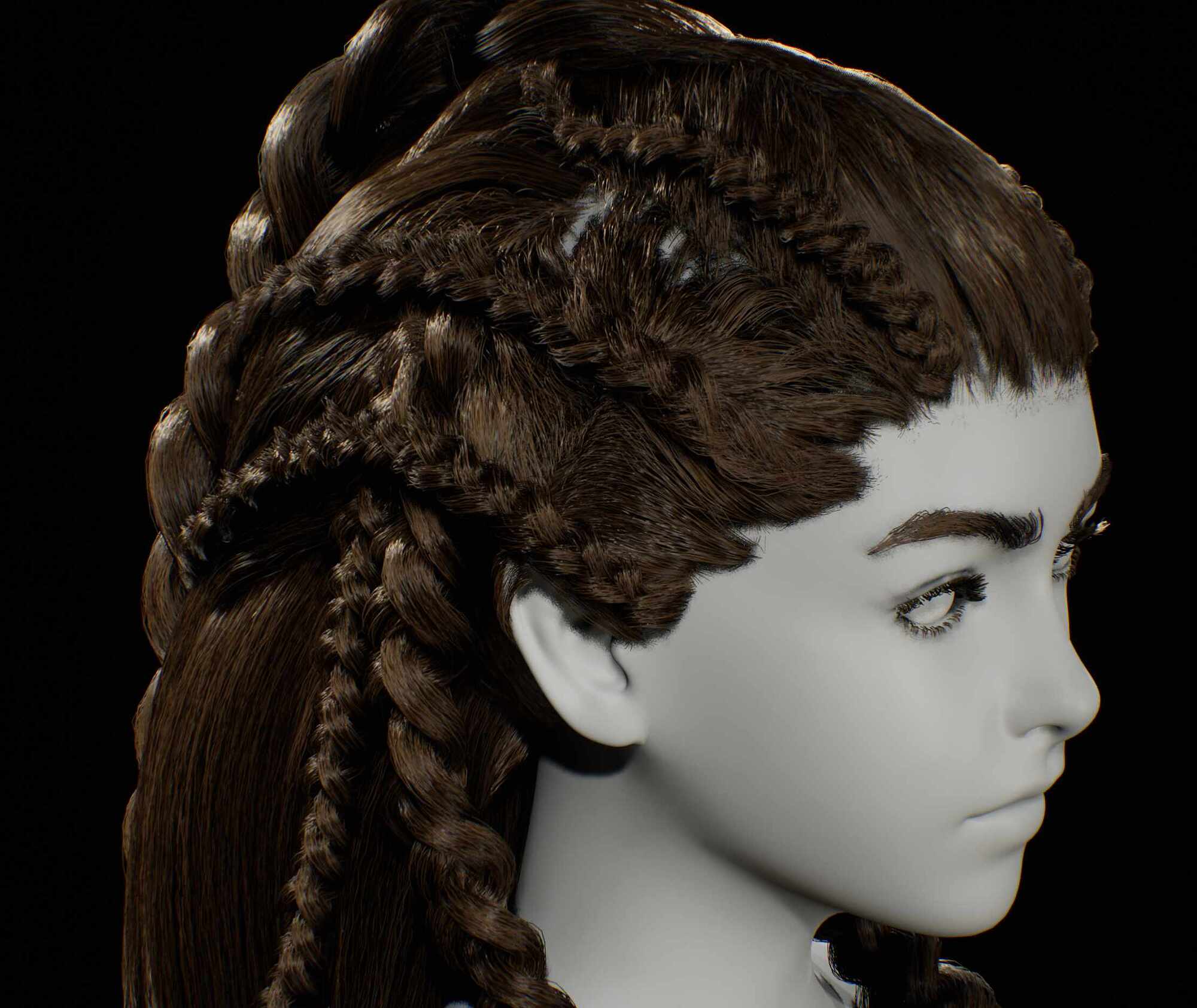 Realistic Real-time Hair | ZBrush Fibermesh - ZBrushCentral