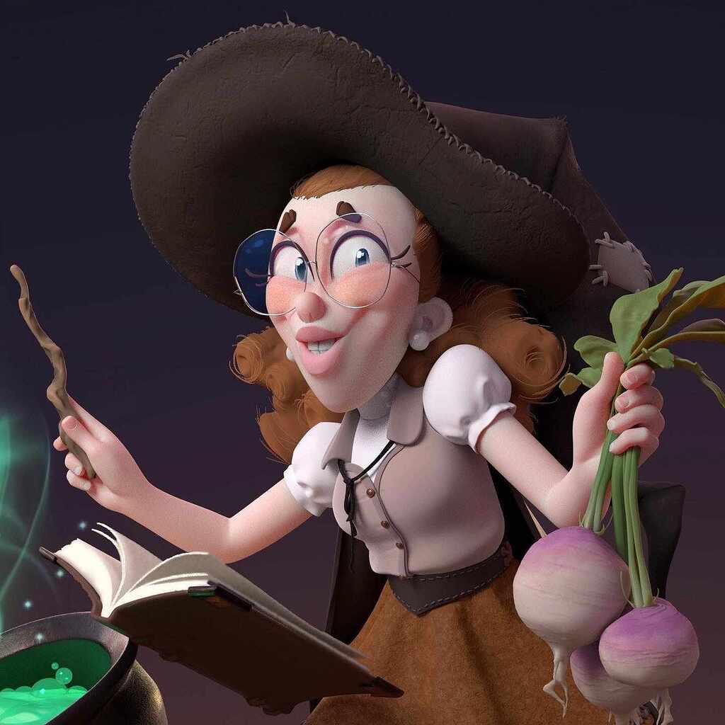Witch Apprentice - ZBrushCentral